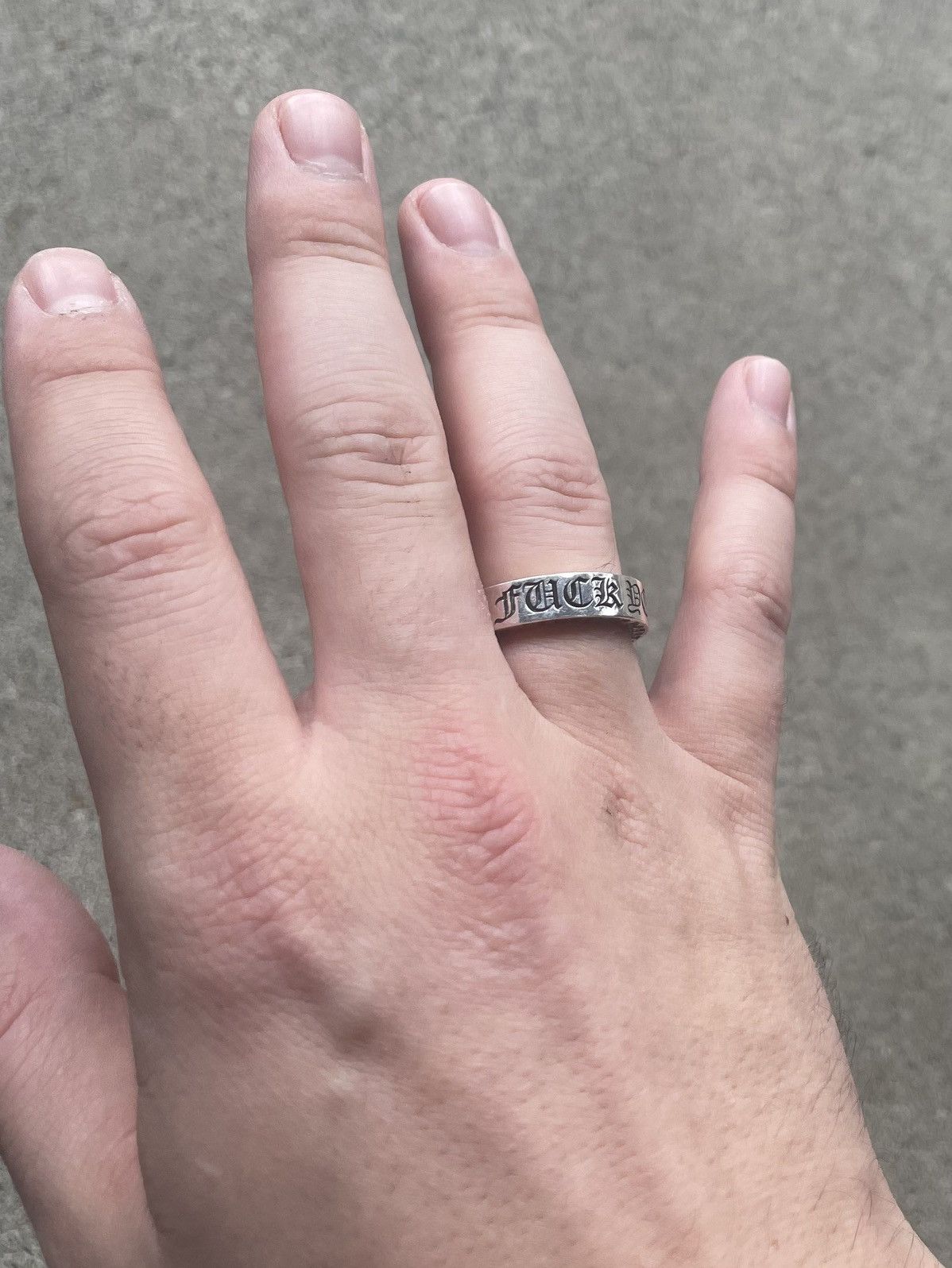 Chrome Hearts Chrome Hearts F*ck You Ring | Grailed