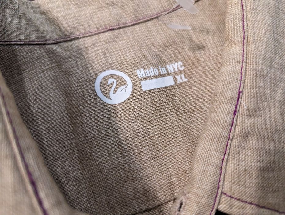 Outlier Linen shirt, made in NYC, new without tags | Grailed