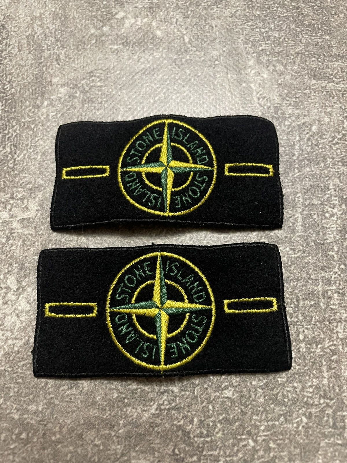 Stone Island (X2) Stone Island Patches Baige | Grailed