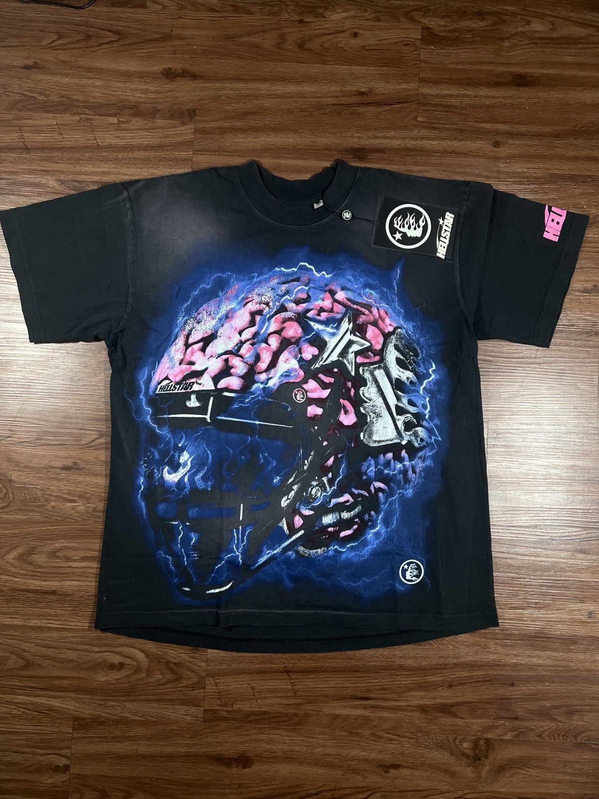 HELLSTAR × Hypebeast × Streetwear Hellstar Powered By The Star T-Shirt ...