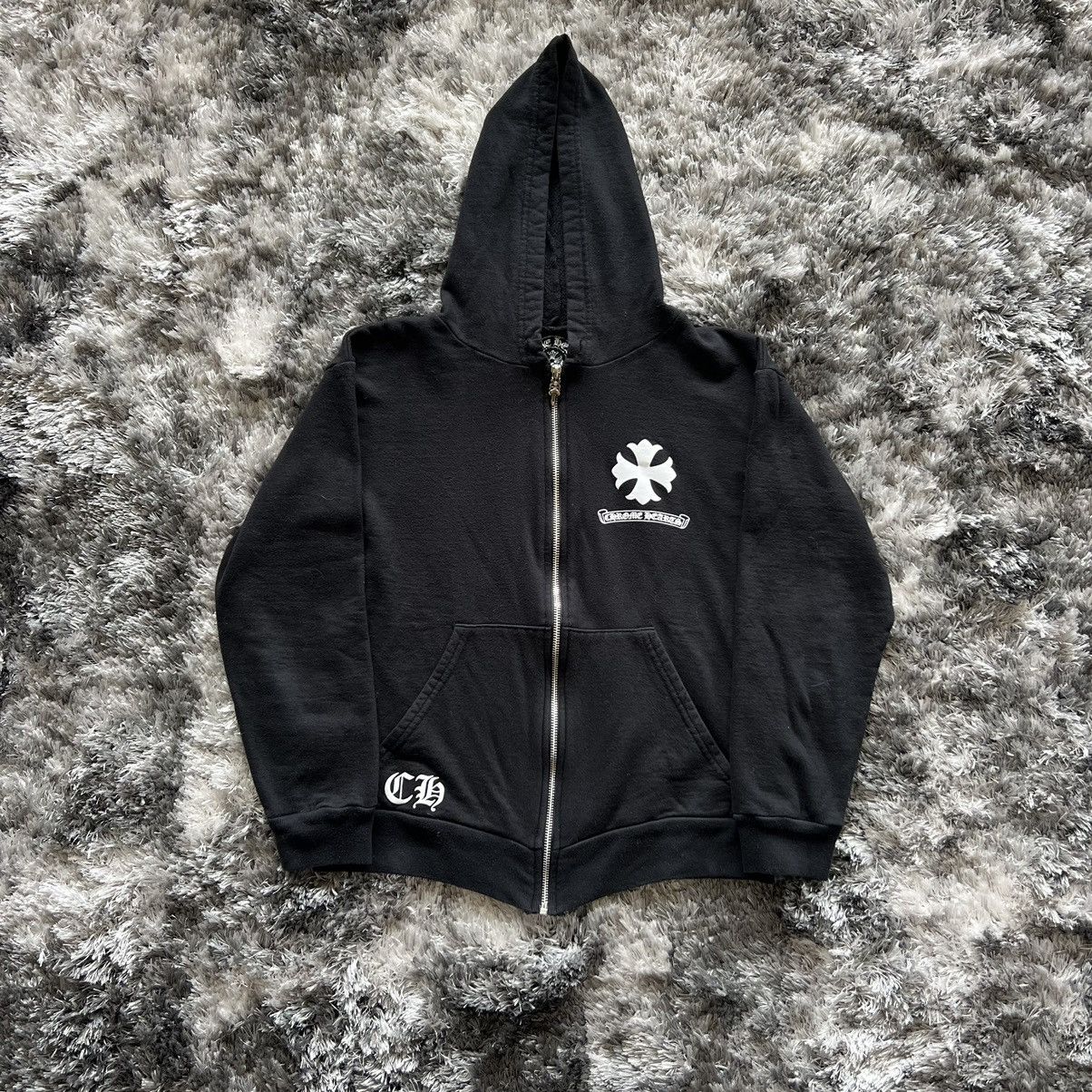 Chrome Hearts Chrome Hearts Zip Up Hoodie With Back Print | Grailed