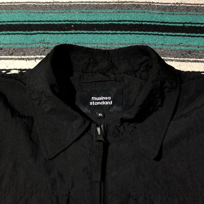 Japanese Brand Musinsa Standard Nylon Overshirt Jacket | Grailed