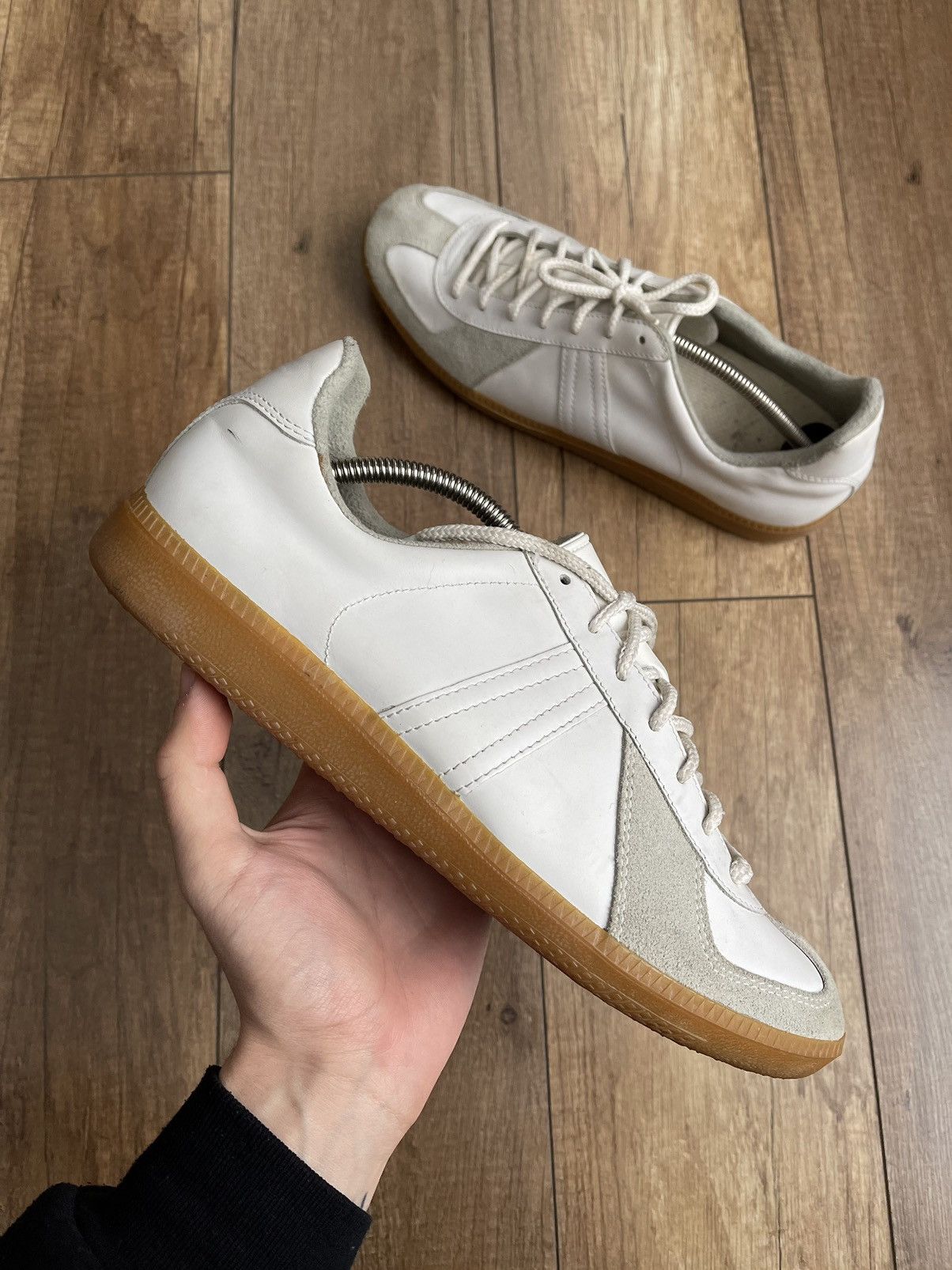 Bundeswehr × German Army Trainers × Vintage BW Sport Leather Sneakers ...
