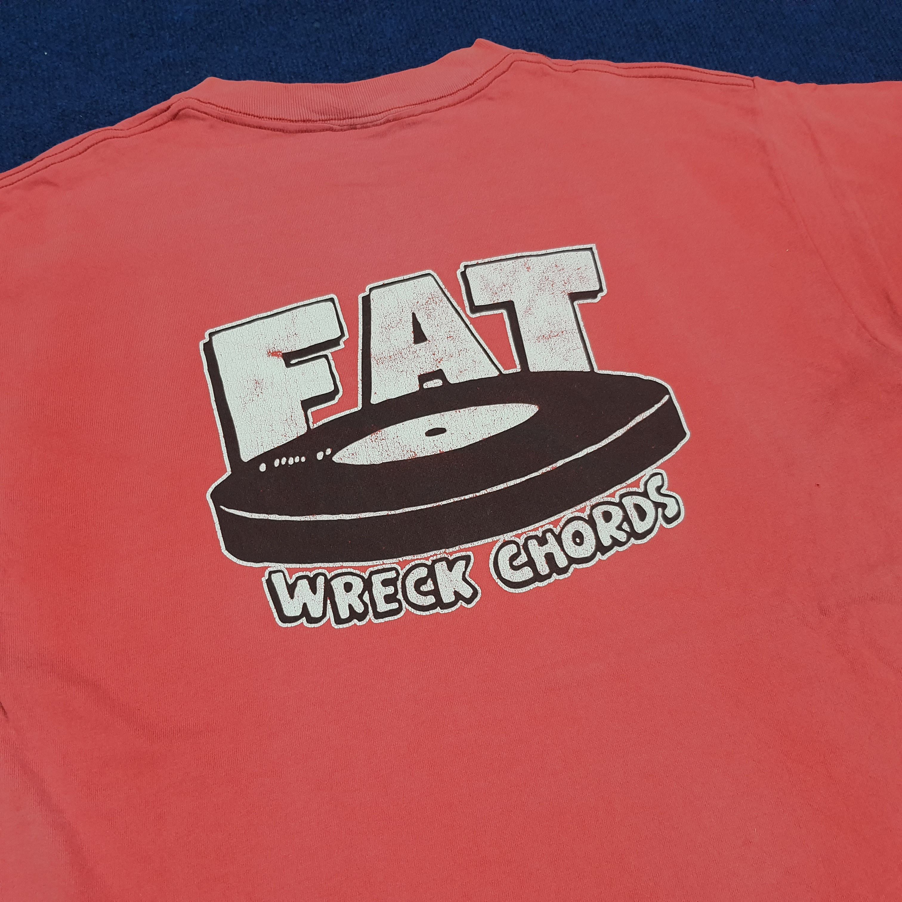 Vintage Vintage Fat Wreck Chords American record label T-shirt | Grailed