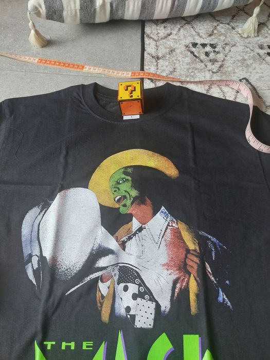 Movie THE MASK - GIGANTIC HEARTBEAT black tshirt | Grailed