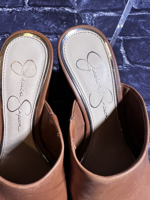 Jessica Simpson Jessica Simpson US 7.5 wedge mules | Grailed
