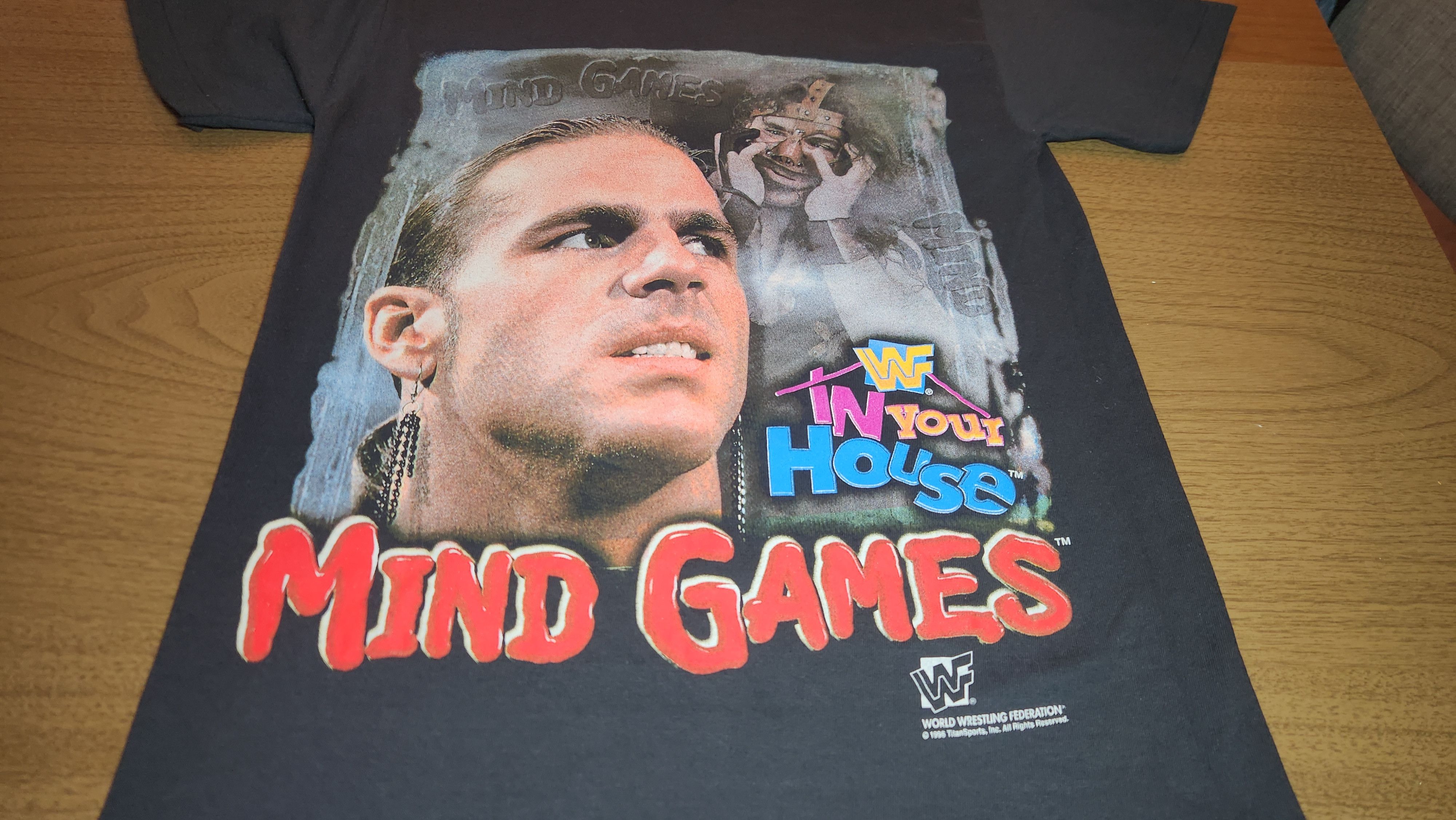 Delta Vintage WWF 1996 Mind Games In Your House T Shirt | Grailed