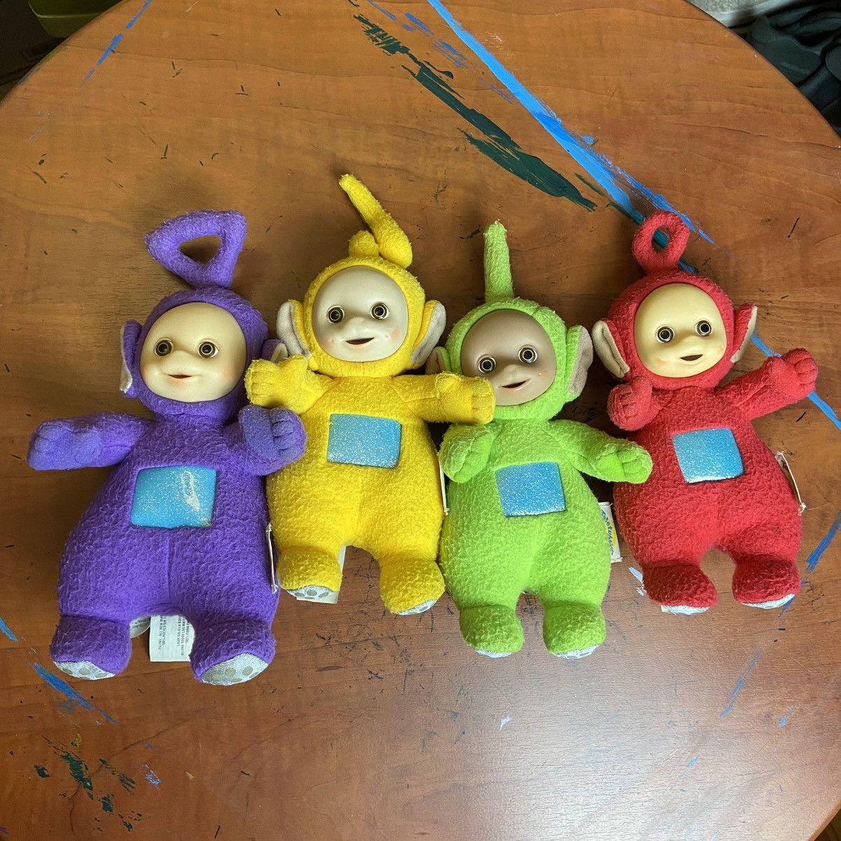 Vintage 1998 Teletubbies Plush Doll Set | Grailed