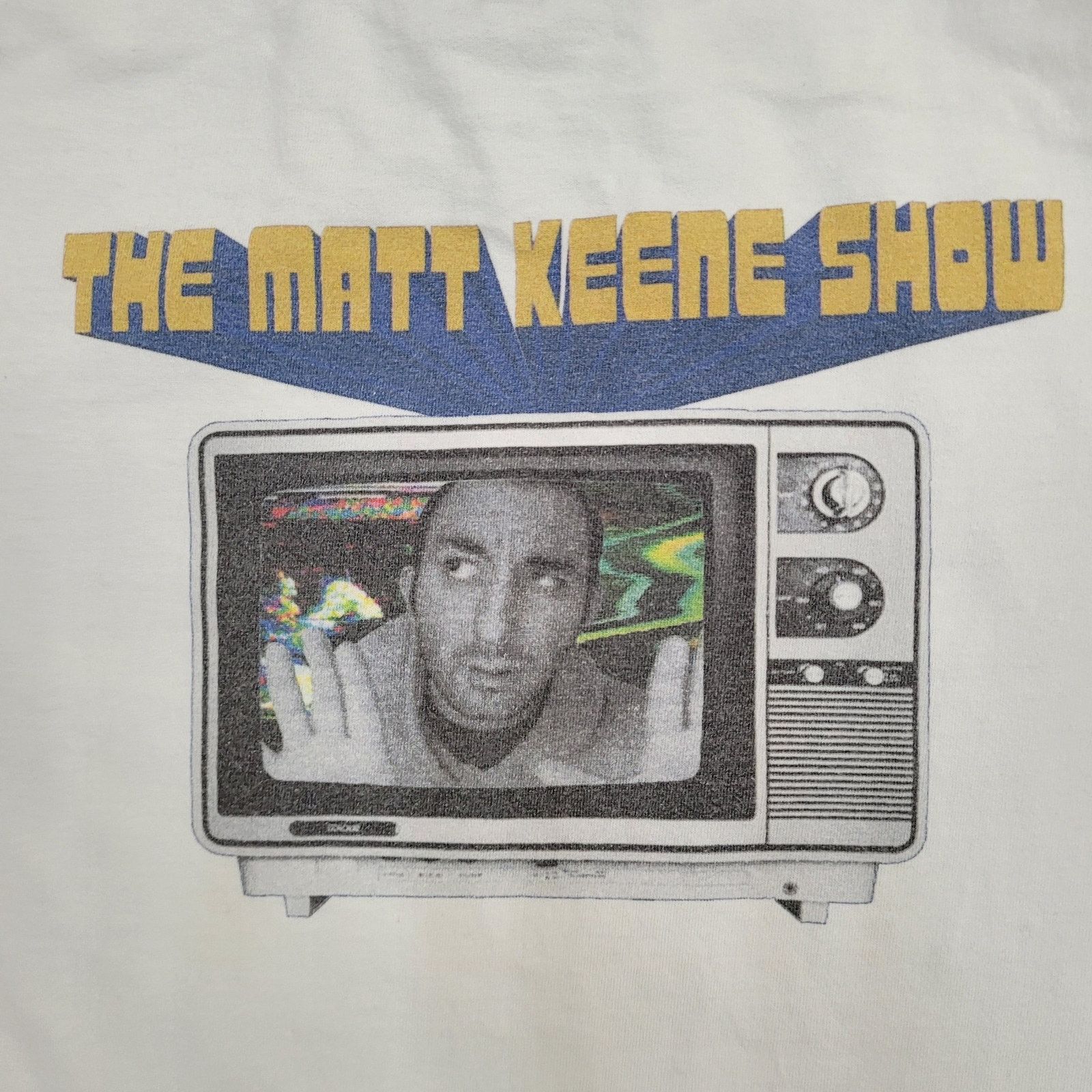 Anvil Vintage The-Matt-Keene-Show Shirt Large 22x25 Cropped Y2K | Grailed
