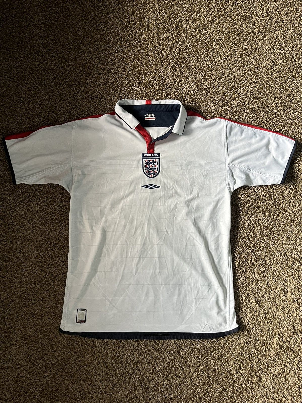 Umbro × Vintage Vintage 03-05 Umbro Reversible England Football Kit ...