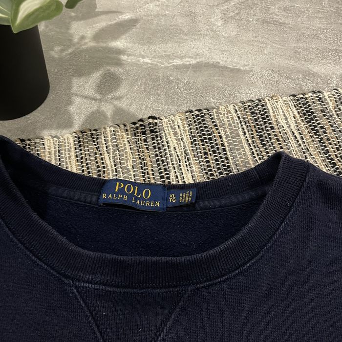 Ralph Lauren 90s POLO RALPH LAUREN RRL MERCER SWEATSHIRT BOMBER OLD MONEY | Grailed