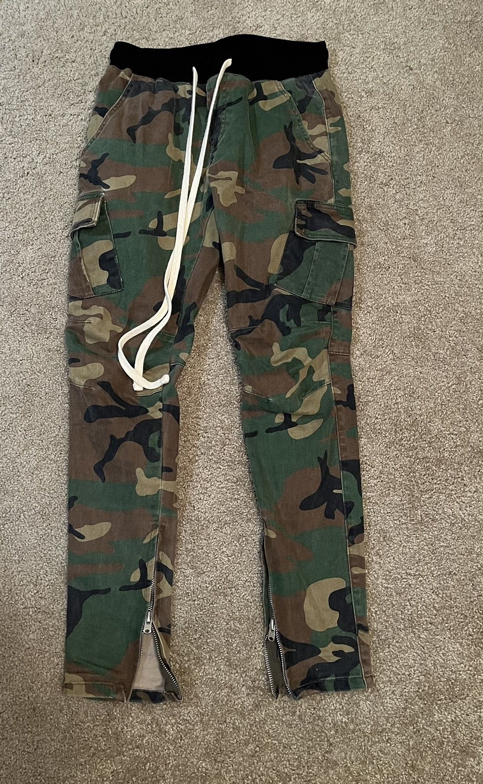 Mnml Mnml Camo Slim Cargo Pants Grailed