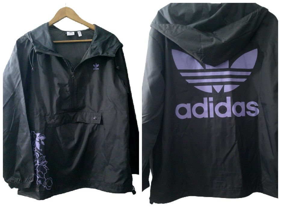 Adidas Windbreaker Pullover Jacket Men's Sports Rain Jkt | Grailed