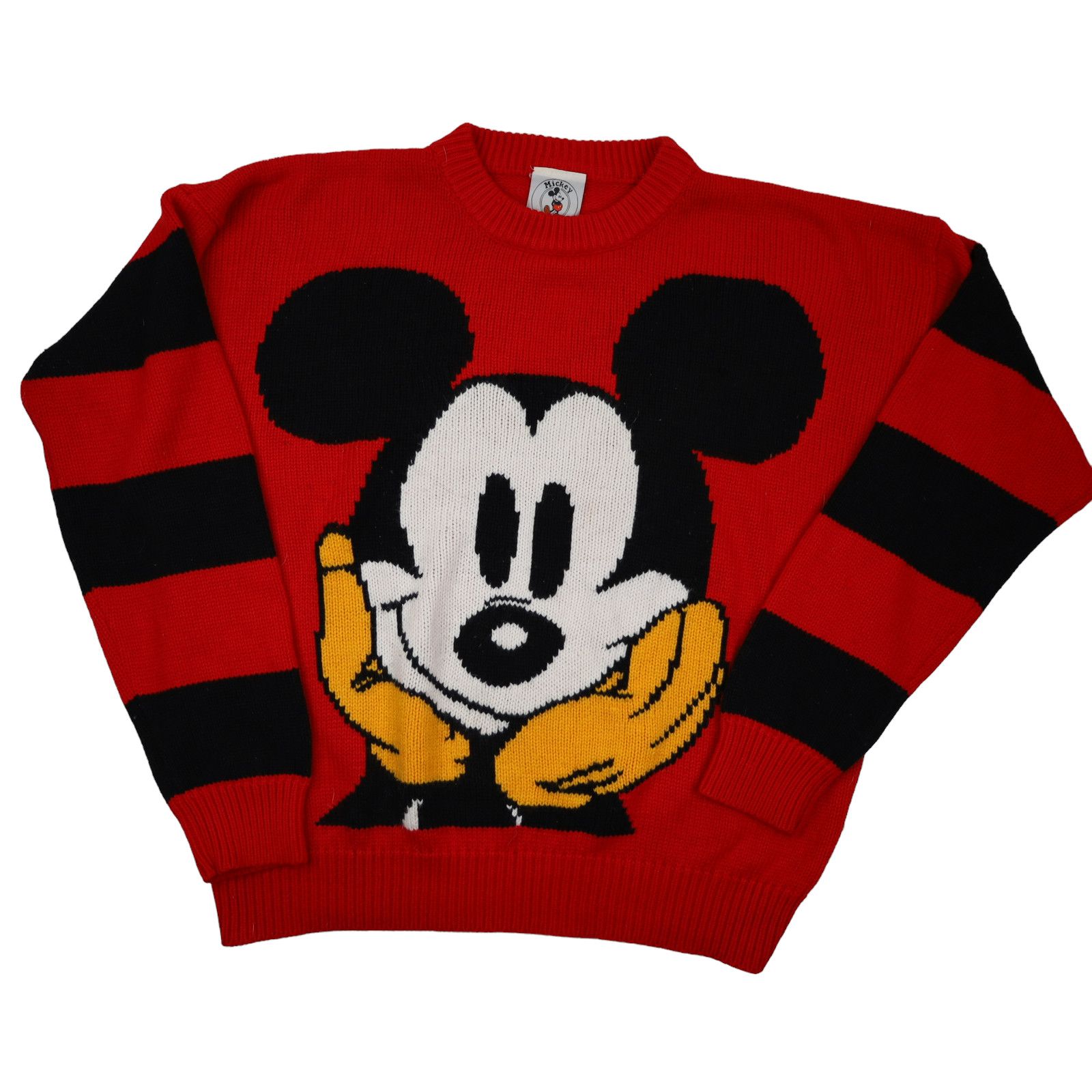 Mickey Mouse × Vintage Vintage Mickey Co. Mickey Mouse Knit Sweater ...
