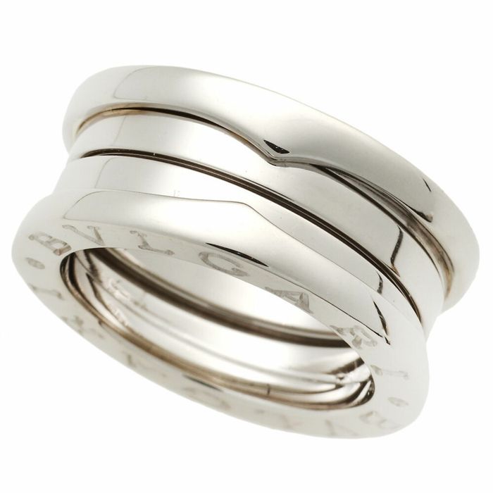 Bvlgari Bulgari BVLGARI B-ZERO1 B-ZERO One Ring 3 Band K18WG #46 No. 6 323525 White Gold | Grailed
