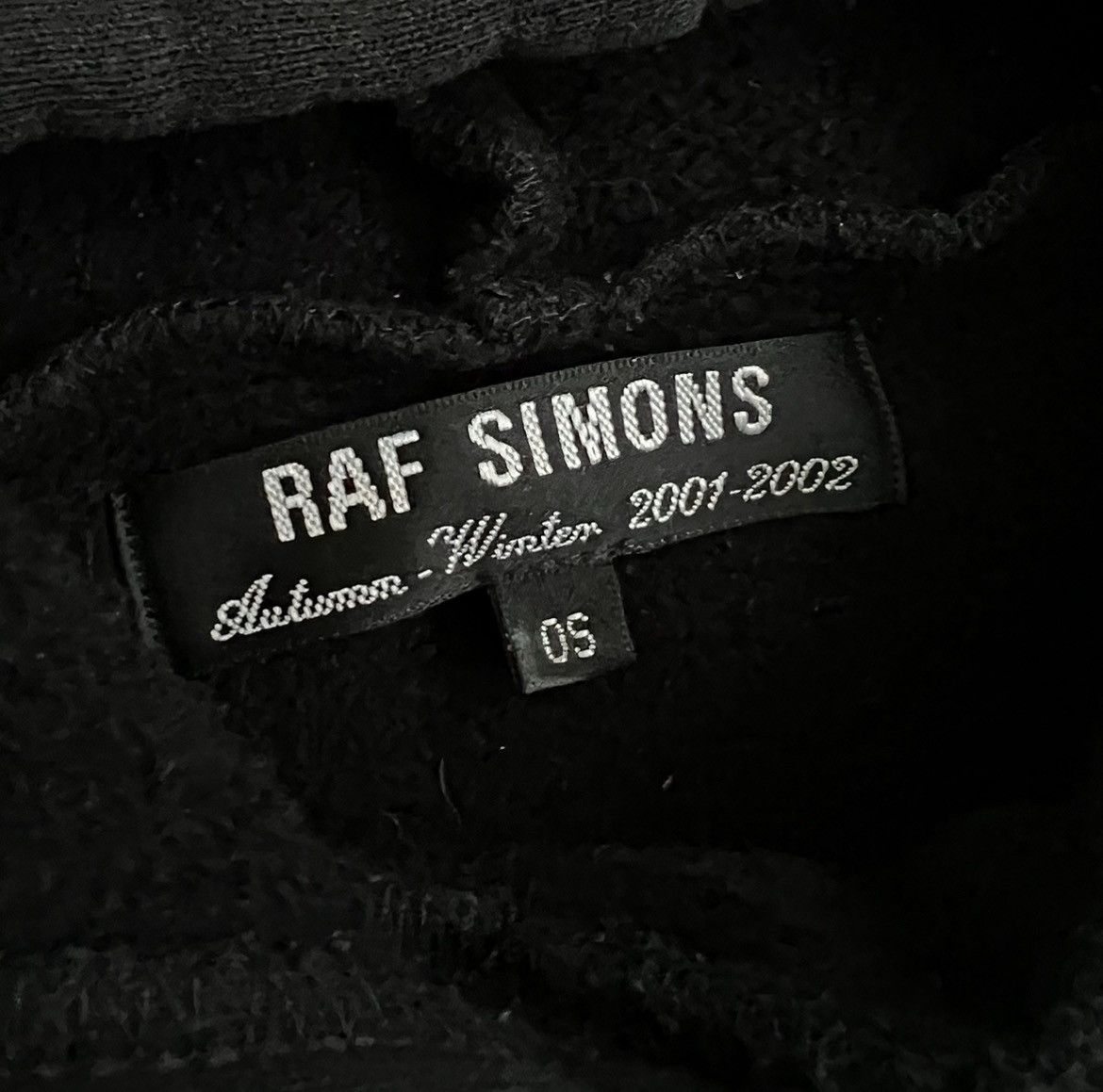 Raf Simons AW2001-2002 Raf Simons Riot Riot Riot Antwerp Belgium Hoodie ...