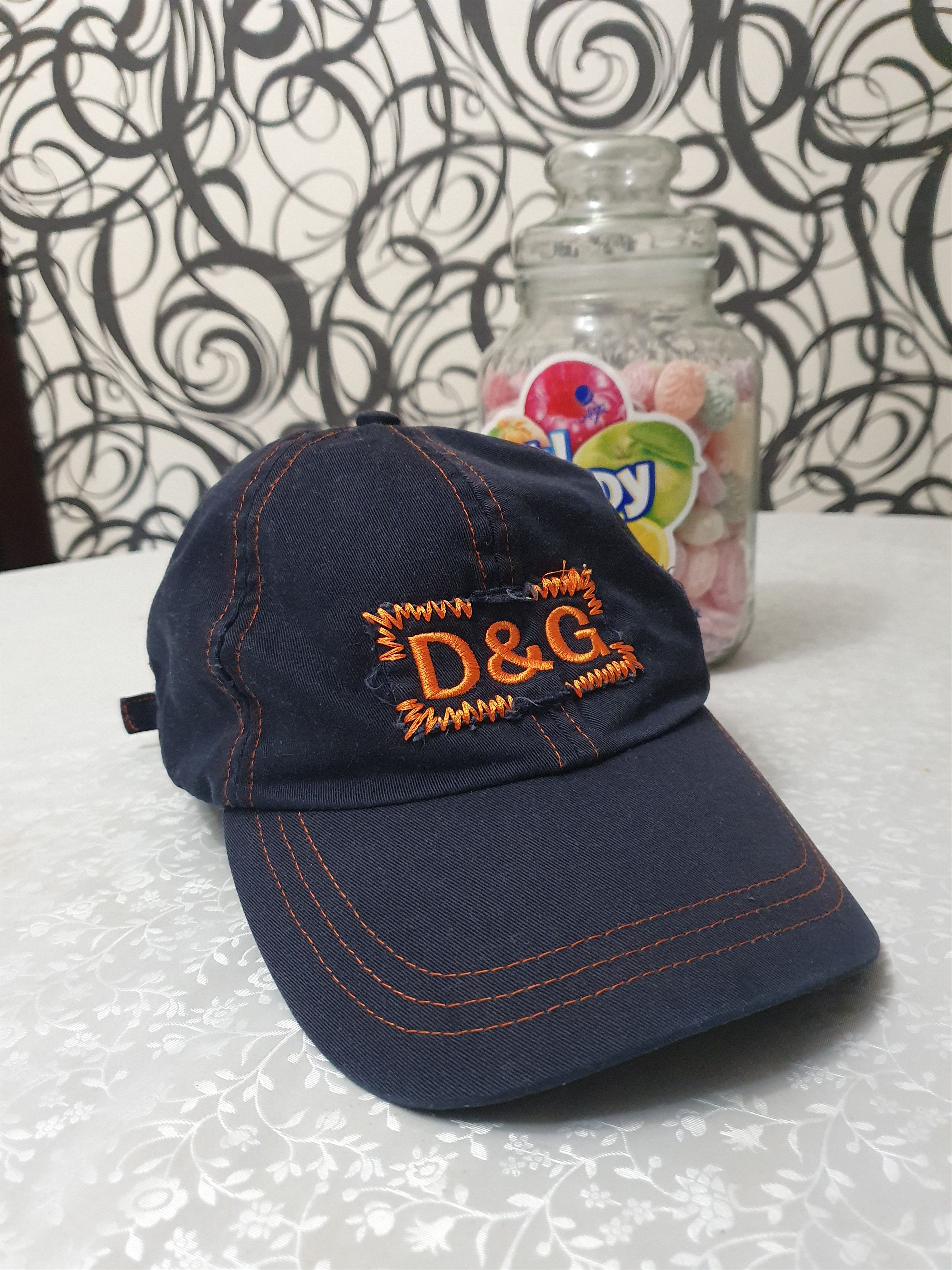 Dolce & Gabbana 90's Vintage Dolce Gabbana Contrast Stitch Y2k Punk Cap ...