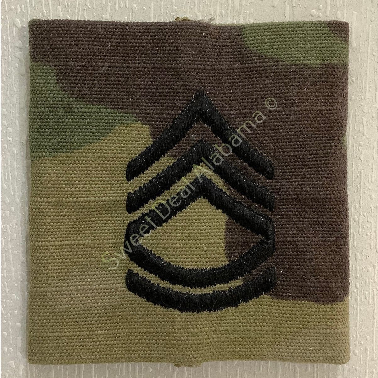 Other Sergeant First Class OCP Slip-On Rank Insignia, 2"H x 1.75"W ...