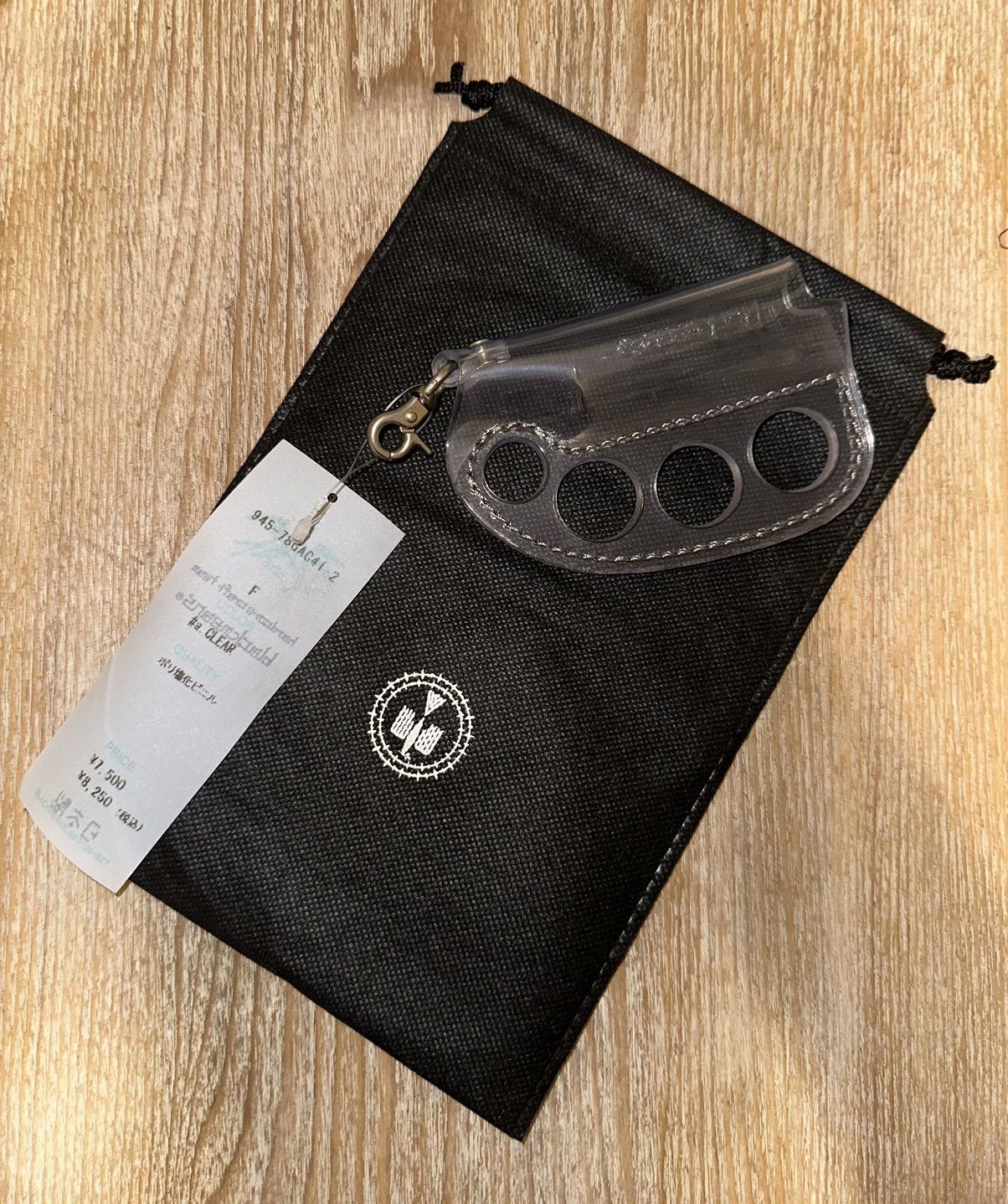 Blackmeans BLACKMEANS RARE CLEAR LIGHTER HOLDER KEYCHAIN KNUCKLE DUSTER ...