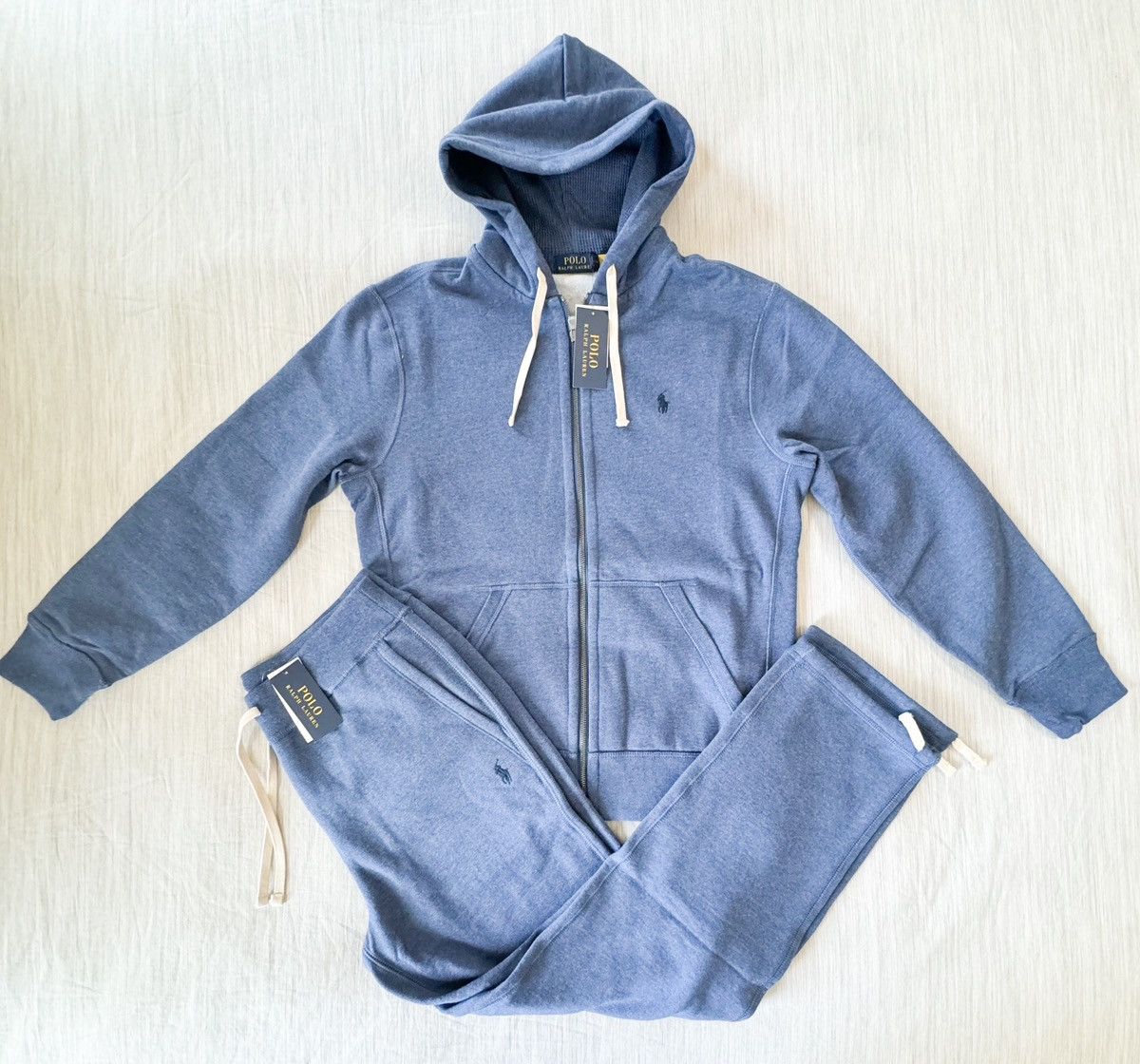 Polo Ralph Lauren Polo Ralph Lauren Classic Full-Zip Fleece Sweatsuit ...