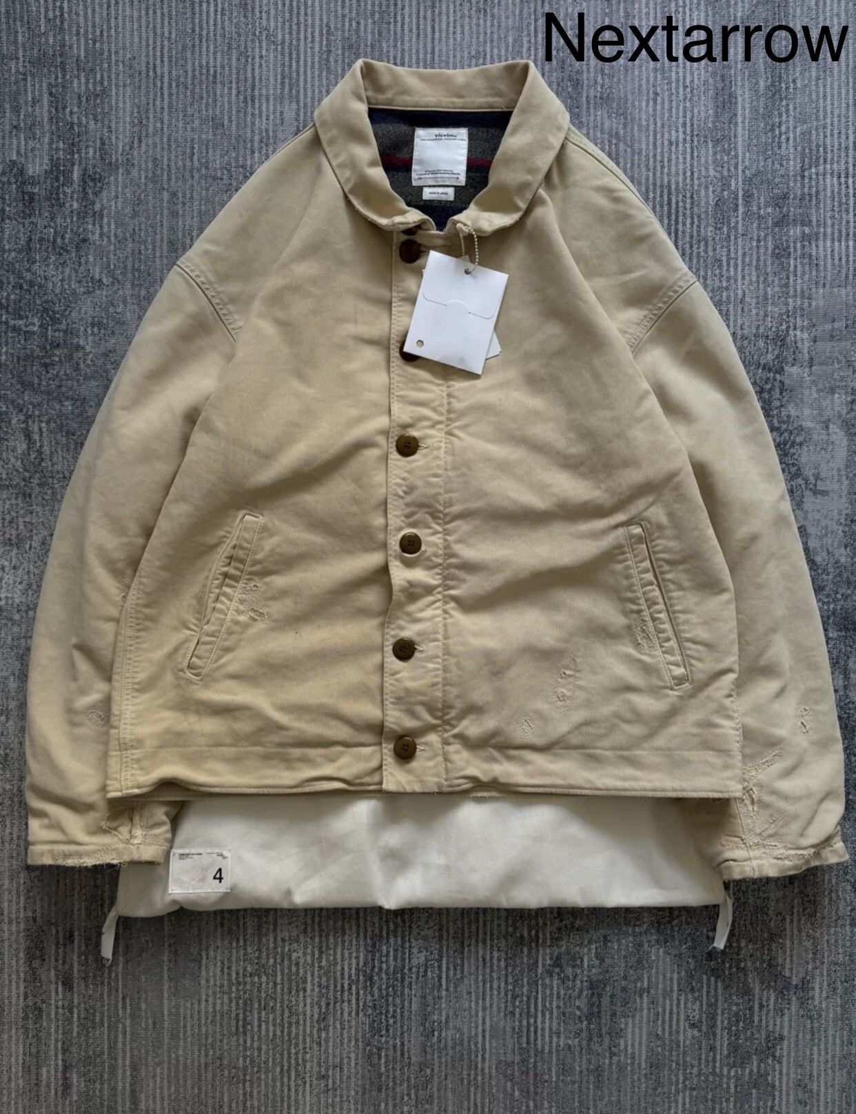 Visvim VISVIM 22AW PURSER DECK jacket2411-Nextarrow | Grailed
