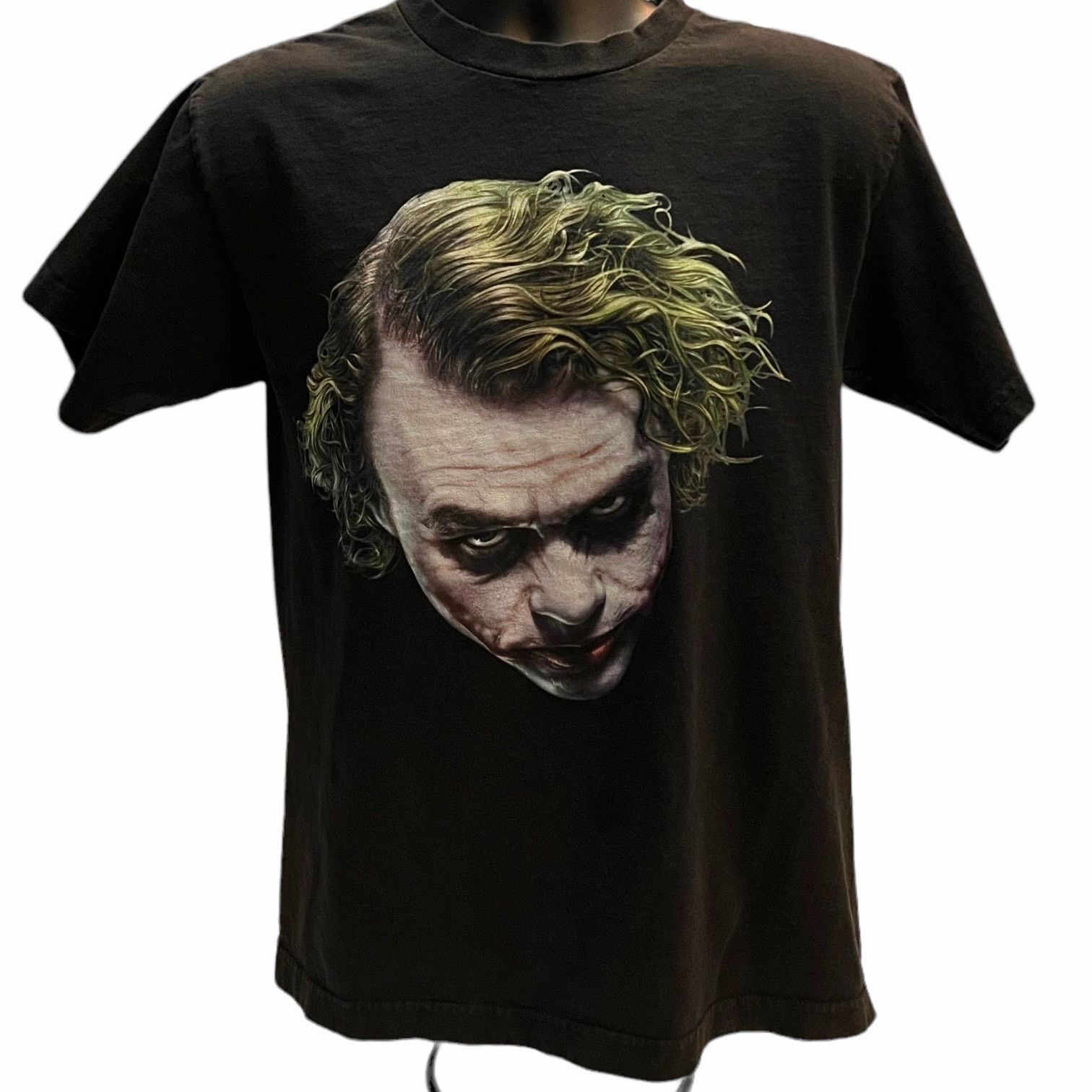 Batman Joker Face Shirt The Dark Knight Heath Ledger Batman Promo | Grailed
