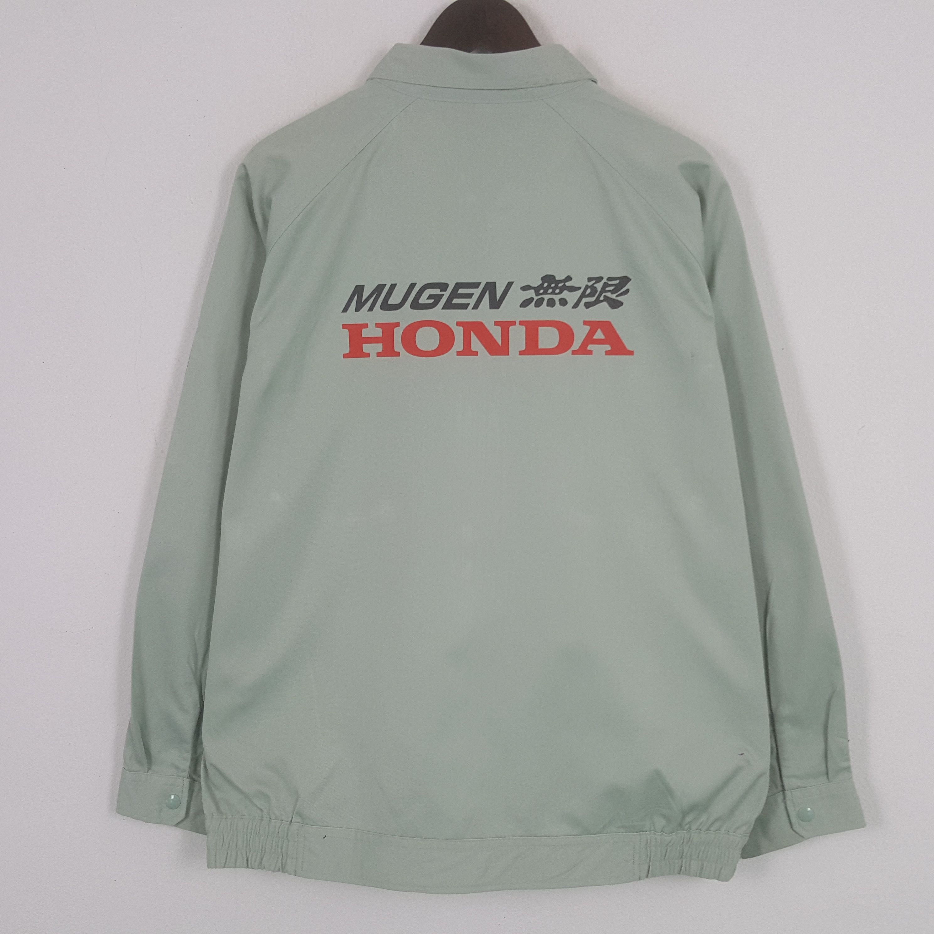 Honda × Racing × Vintage Vintage Mugen Honda Racing Custom Art Uniform ...
