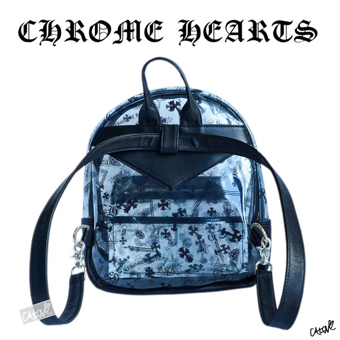 Chrome Hearts Chrome Hearts Multi-logo Backpack | Grailed