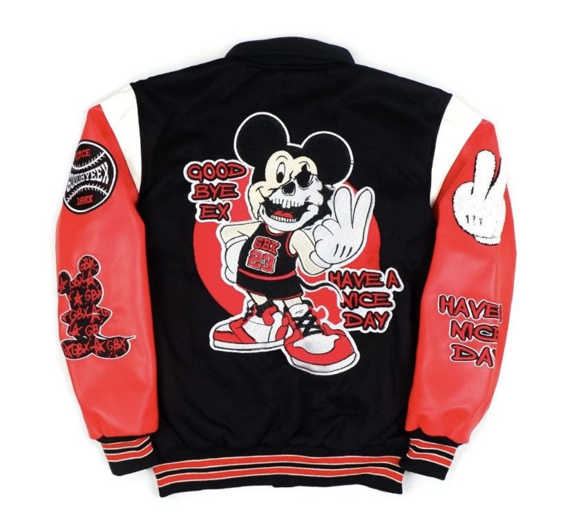 Cartoon Network × Streetwear × Varsity Jacket Varsity jacket good bye ...