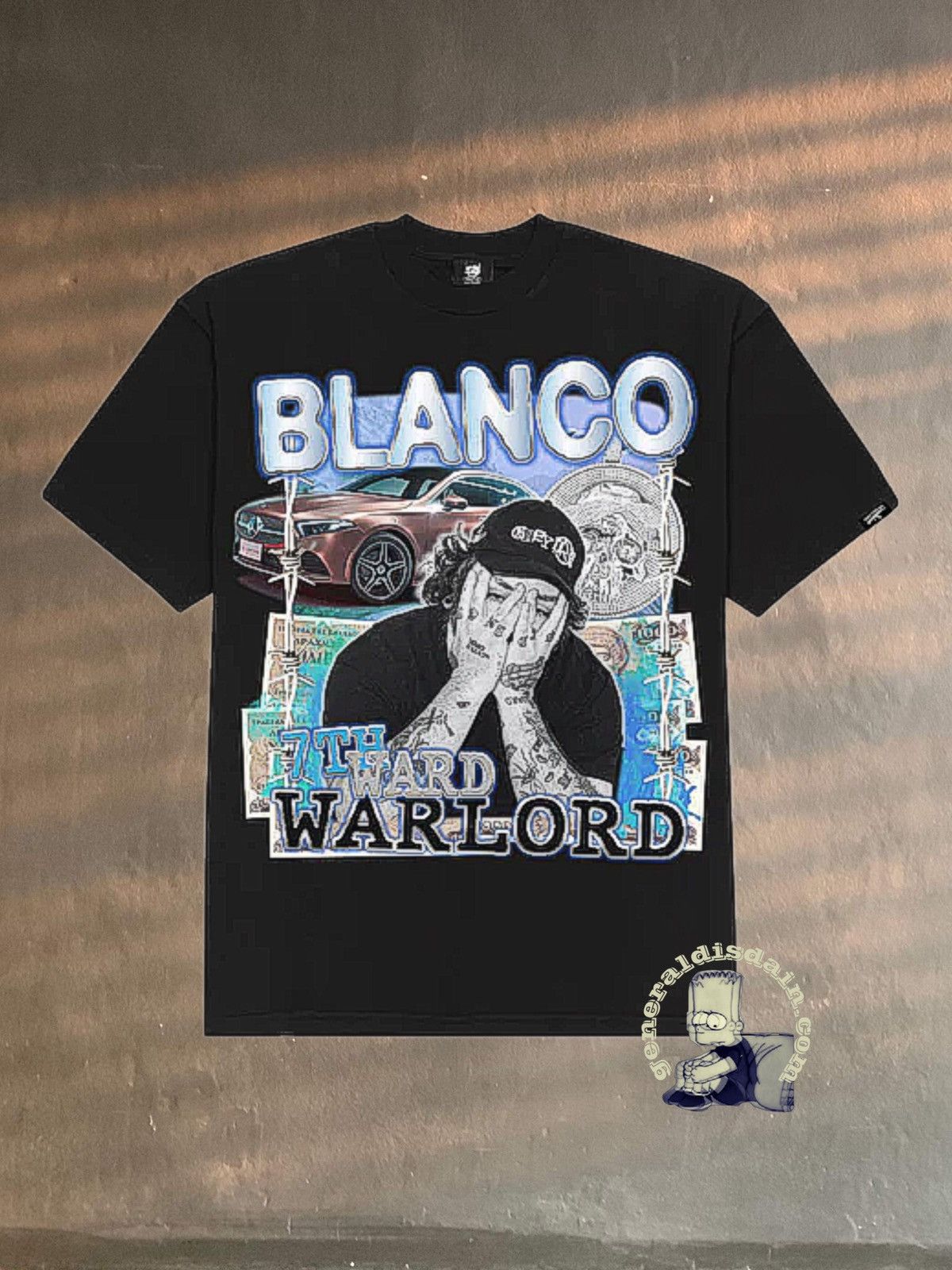 G59 Records × Streetwear $uicideboy$ x G59 Records BLANCO 7TH WARD ...
