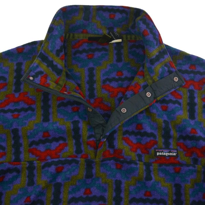 Patagonia Vintage Patagonia Snap T Pattern Fleece Size M | Grailed