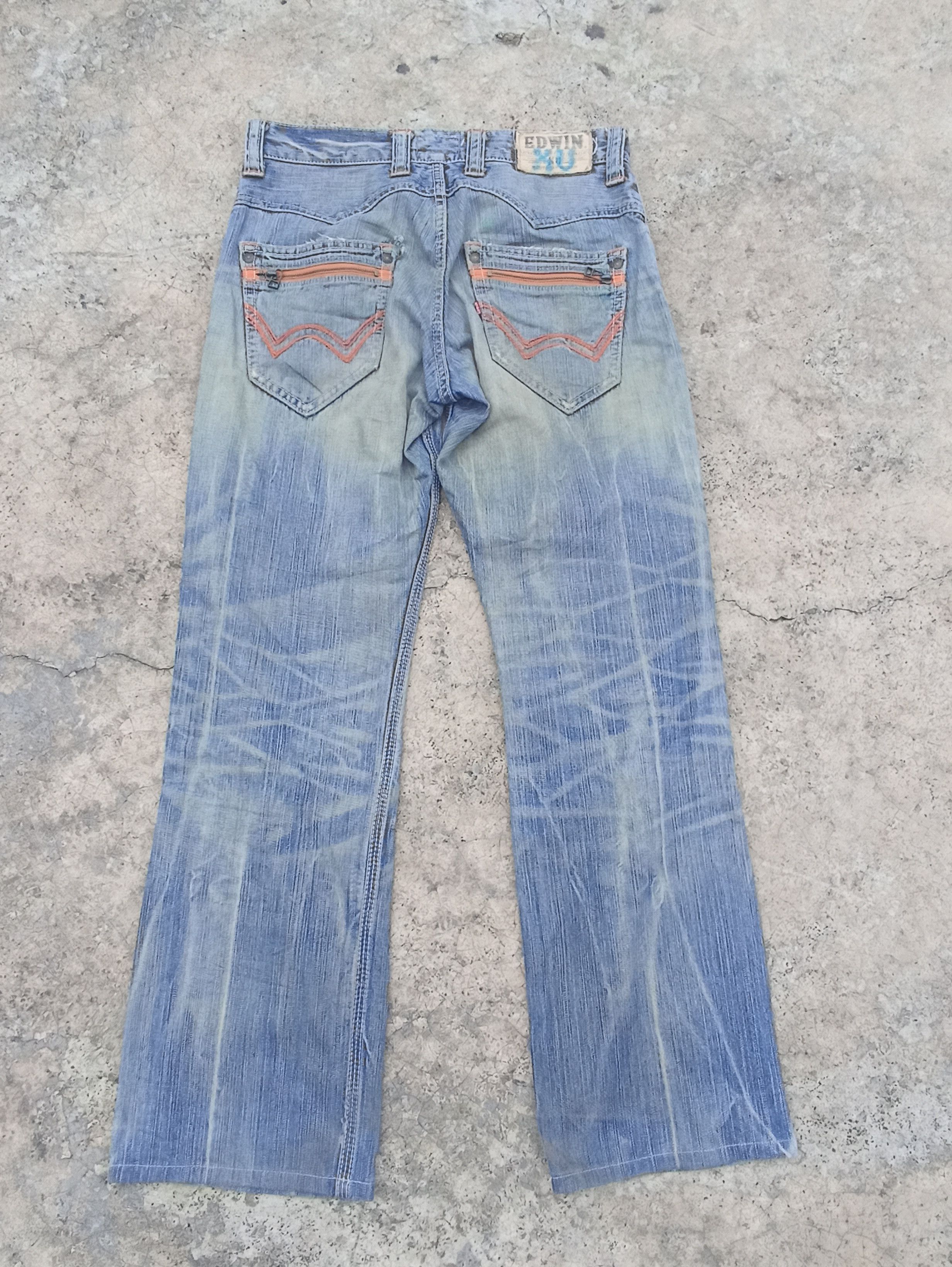 Edwin × If Six Was Nine × Le Grande Bleu (L.G.B.) Vintage Edwin jeans ...