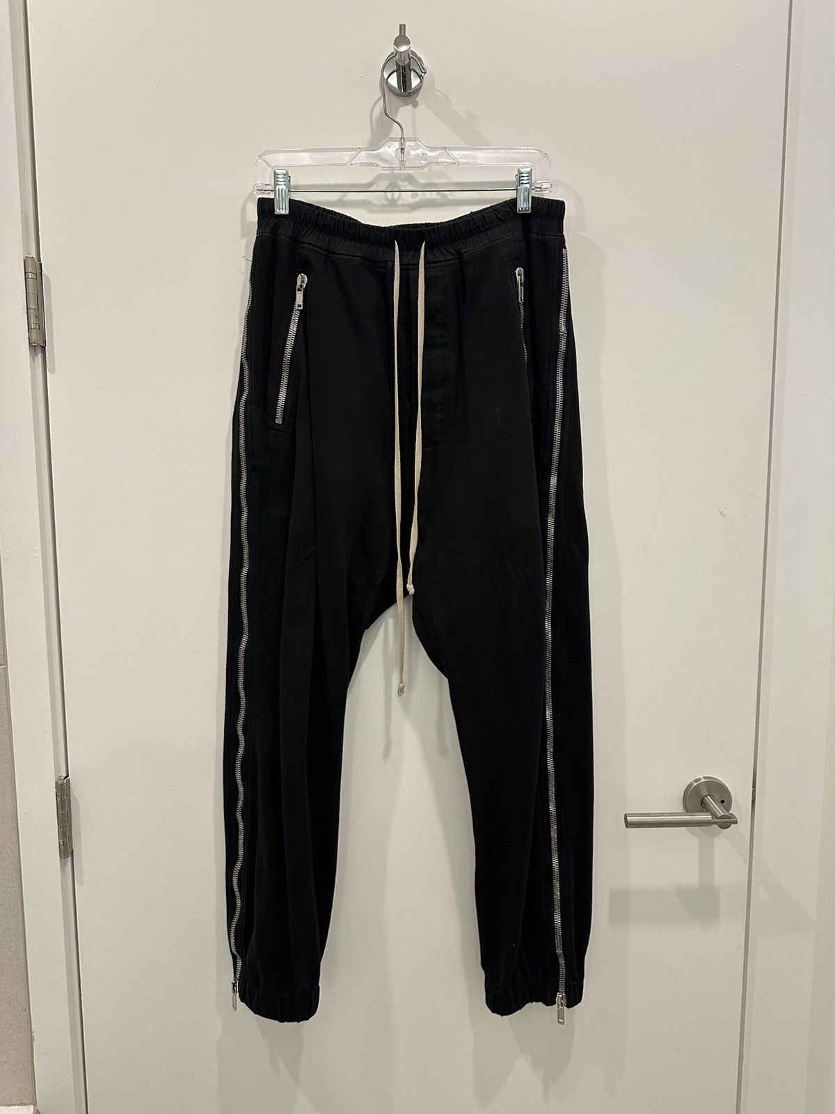 Rick Owens Rick Owens Tecuatl SS20 Zipper Track Pants | Grailed