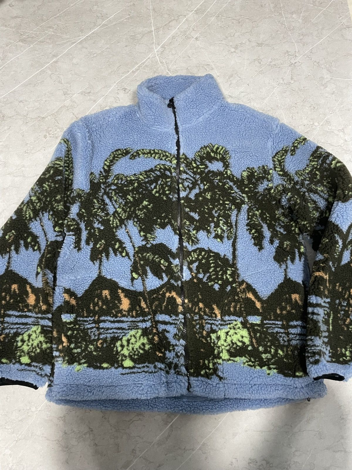 Stussy Stussy Hawaii fleece jacket m | Grailed