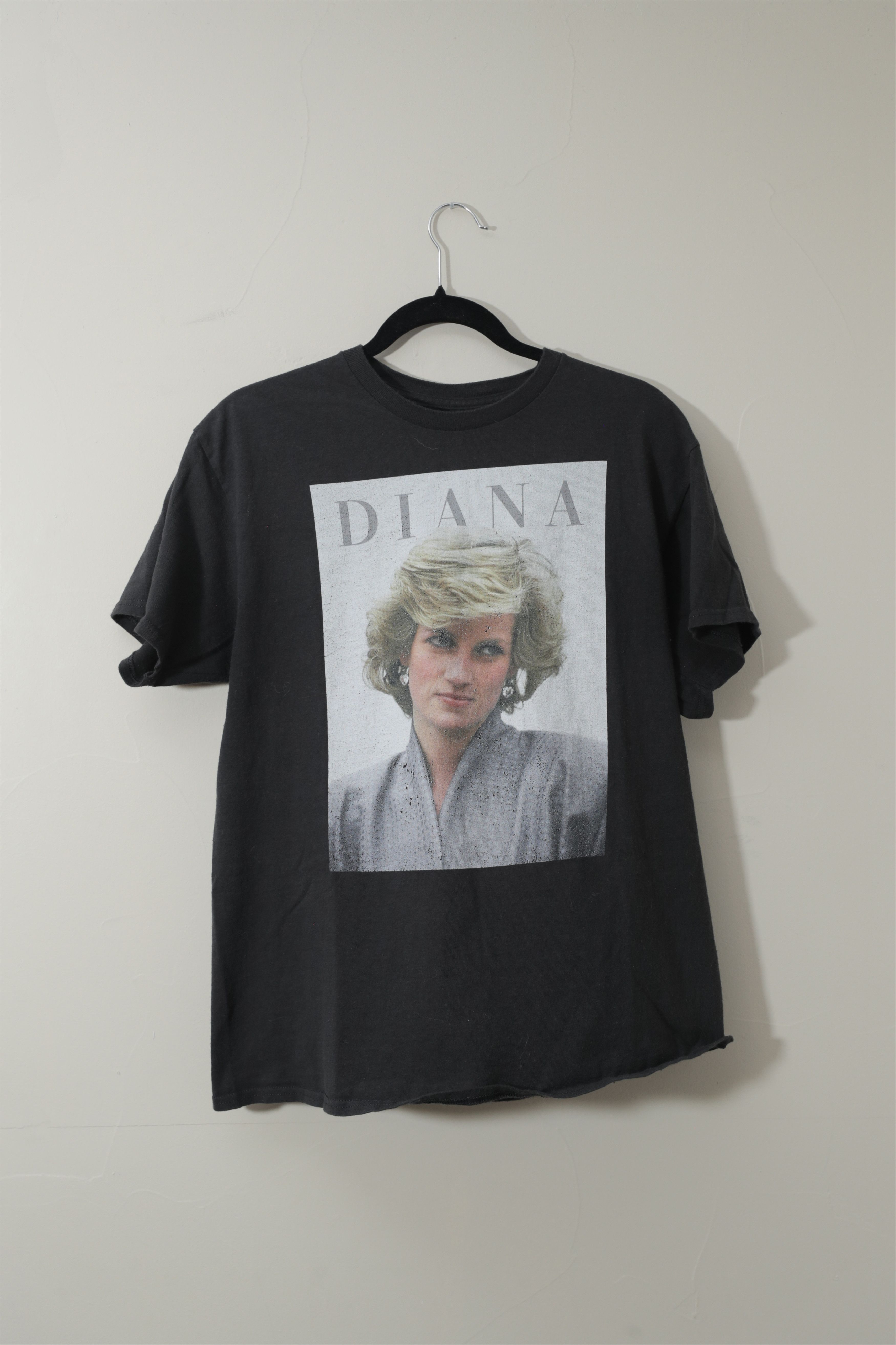 Streetwear × Vintage Princess Diana Screen Print Tee (M/L) | Grailed