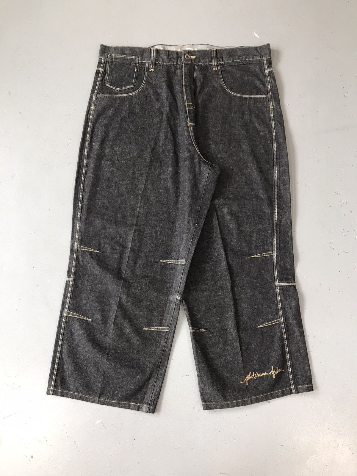 Fubu × Streetwear × Vintage Vintage platinum Fubu denim | Grailed