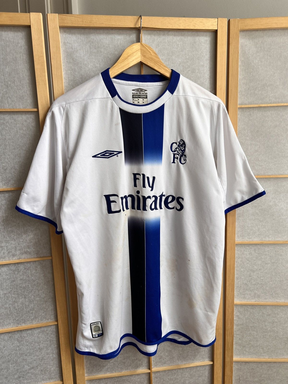 Umbro × Vintage Rare Umbro Fc Chelsea VTG 2003 Away football shirt ...