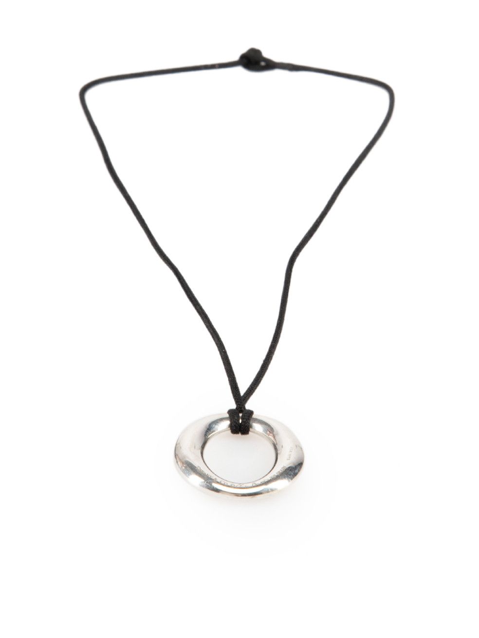 Tiffany & Co. Elsa Peretti Sebiana Pendant with Silk Cord | Grailed