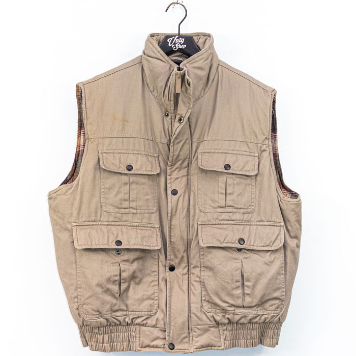 Vintage The Original Windbreaker Brand Utility Vest Large Retro VTG ...