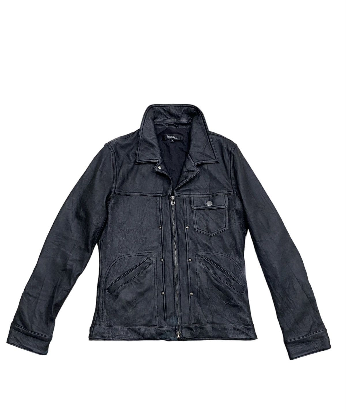 Eternal × KMRii × Kadoya JAPAN BRAND LEATHER JACKET ETERNAL SHEEPSKIN ...