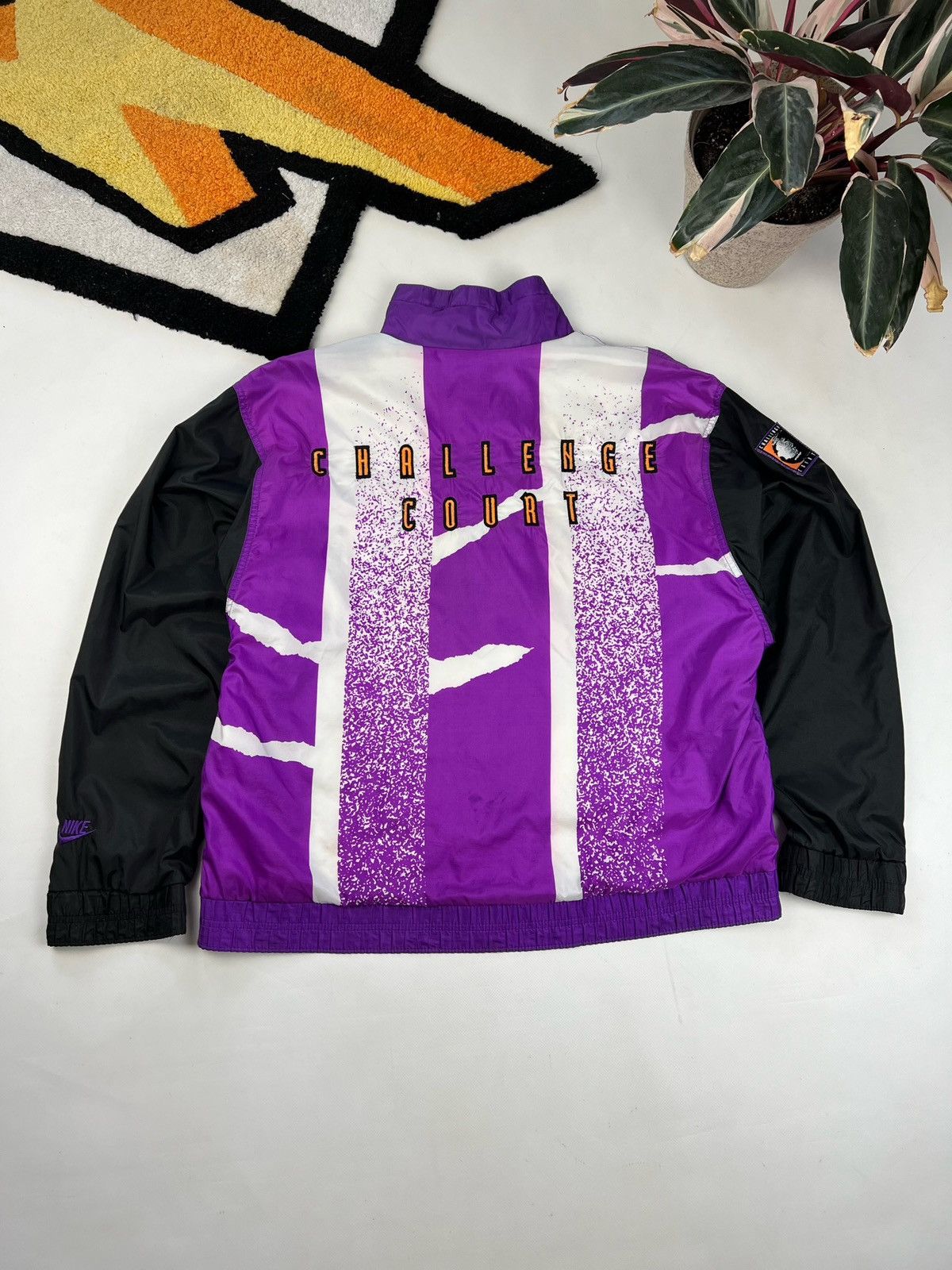 Nike Vtg Nike Challenge Court Agassi Tennis Track Jacket 90s Grailed