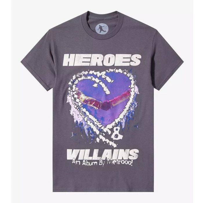Metro Boomin Metro Boomin Heroes & Villains Purple Heart Relaxed T ...