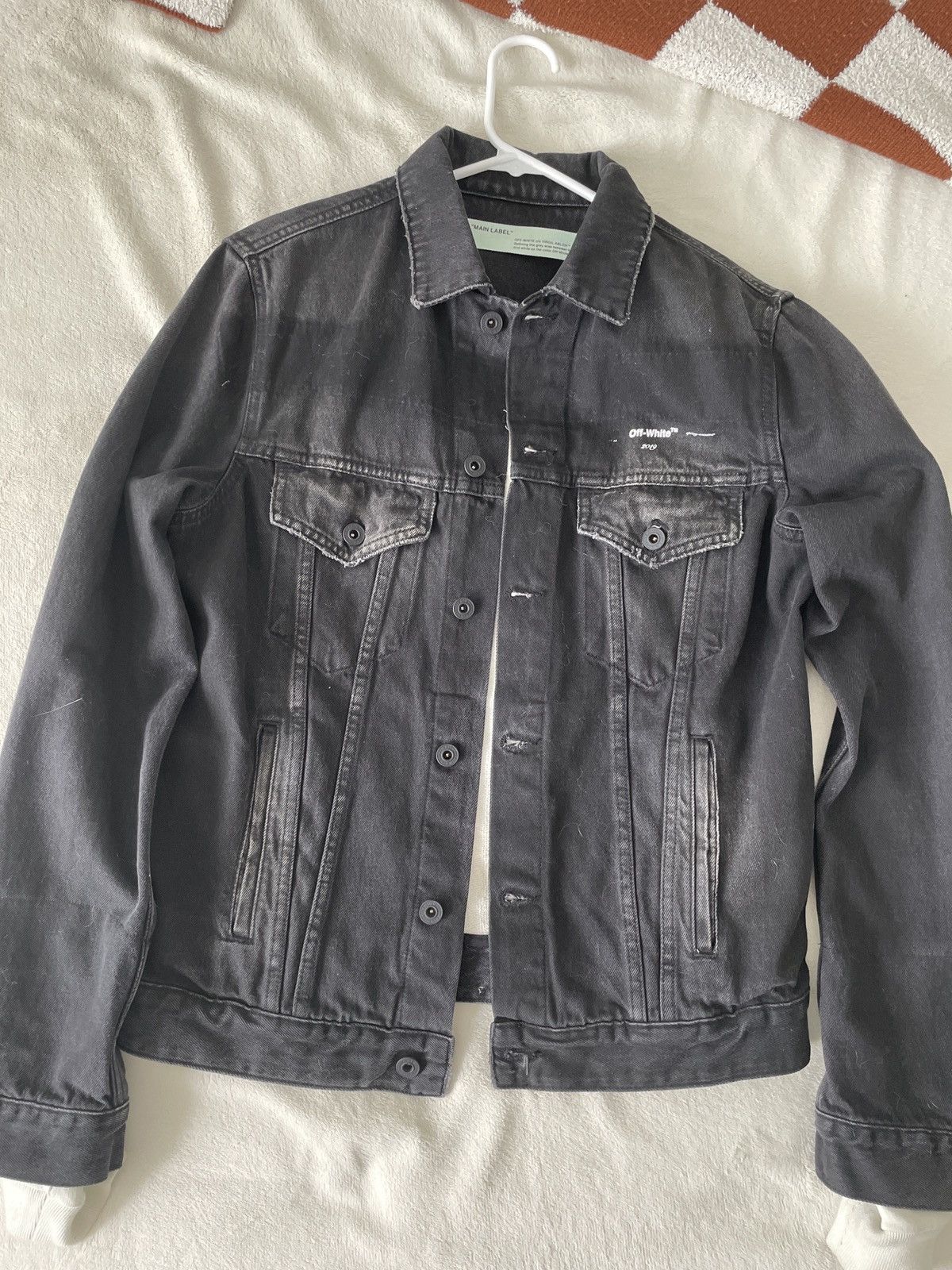 Off-White Off-White Impressionism Denim Jacket | Grailed