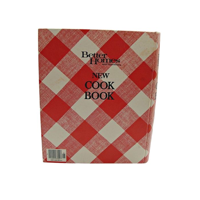 Vintage 1976 Better Homes and Gardens New Cookbook Red Plaid Hard Co ...