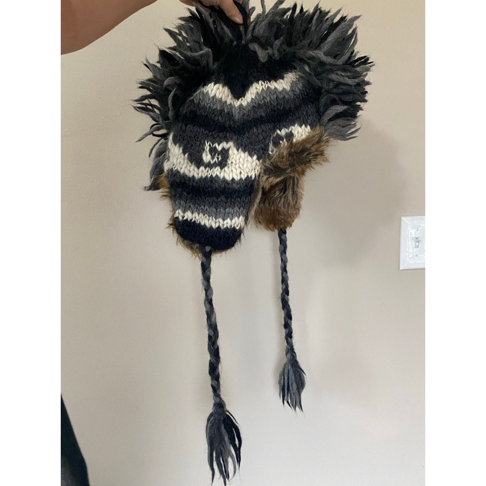 American Eagle Outfitters Rare American Eagle Mohawk Trapper Winter Hat ...
