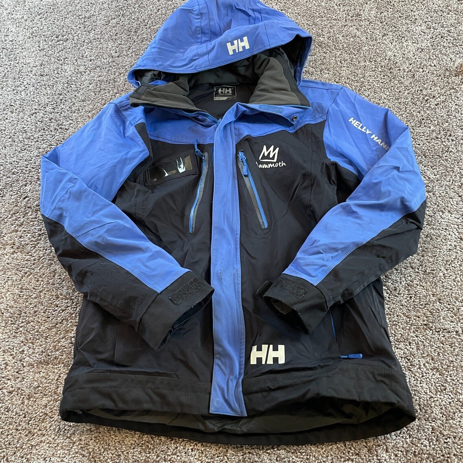 Helly Hansen Helly Hansen Jacket Mens Medium Hooded Parka Helly Tech ...