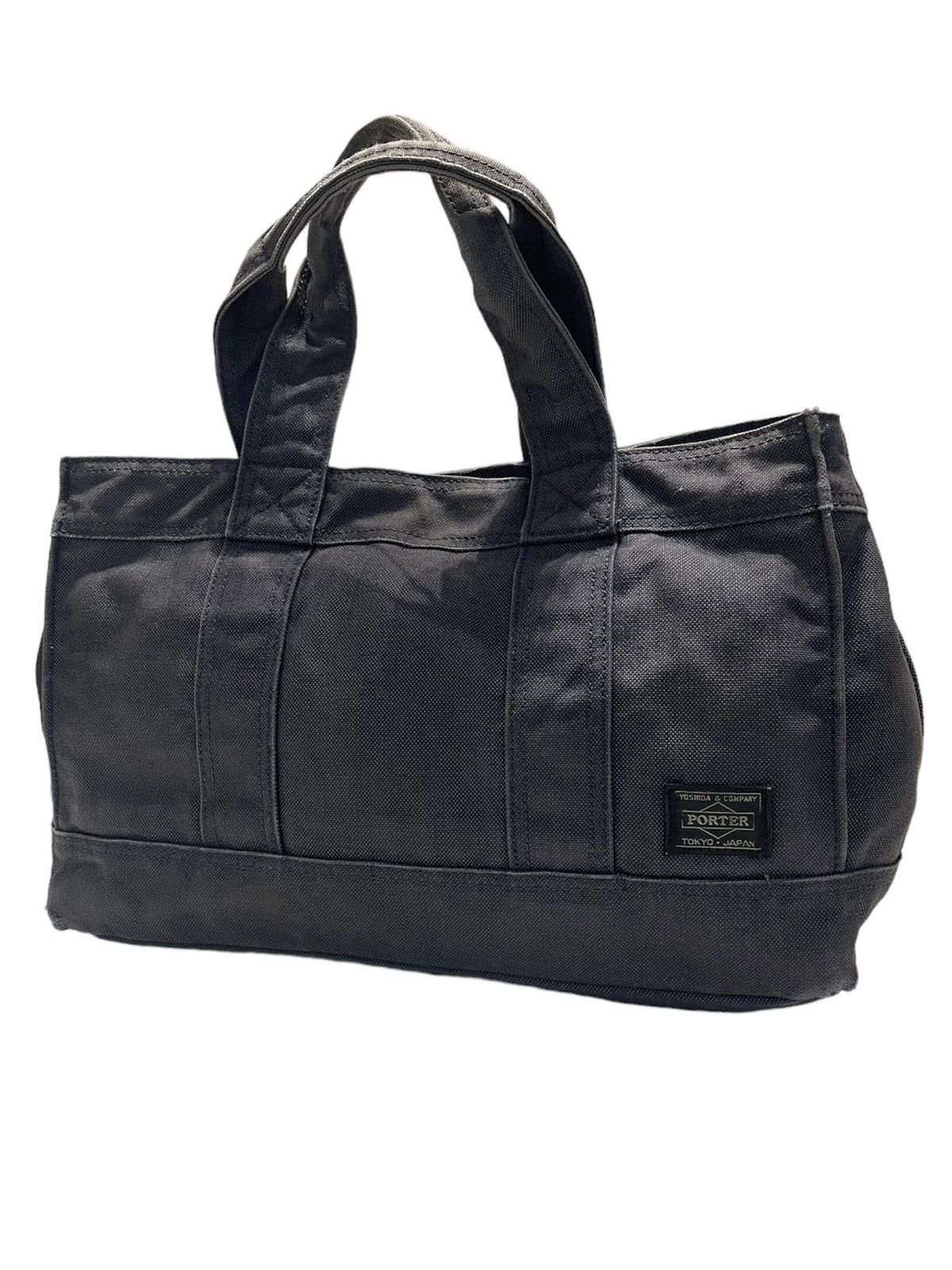 Porter Porter Made In Japan Black Denim Tote Bag Denim Material | Grailed