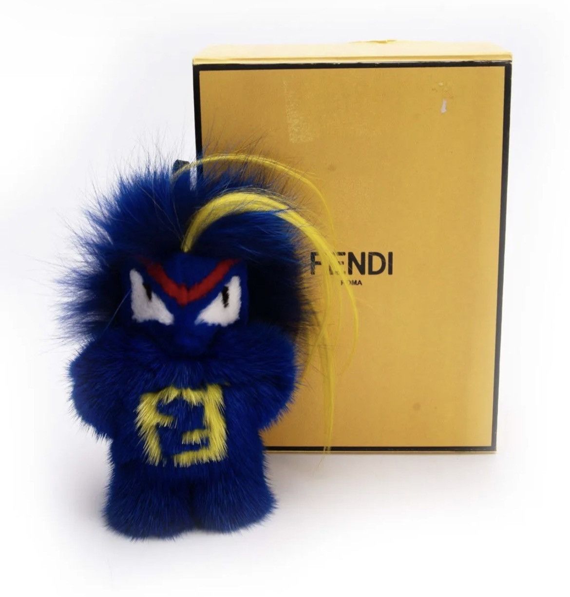 Fendi Fendi Mink Fox & Goat Fur Bug-Kun Charm HANDMADE in Italy | Grailed