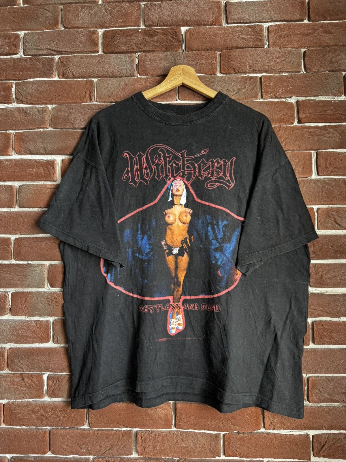Band Tees × Very Rare × Vintage Witchery Vintage 90s Metal Rock Band ...