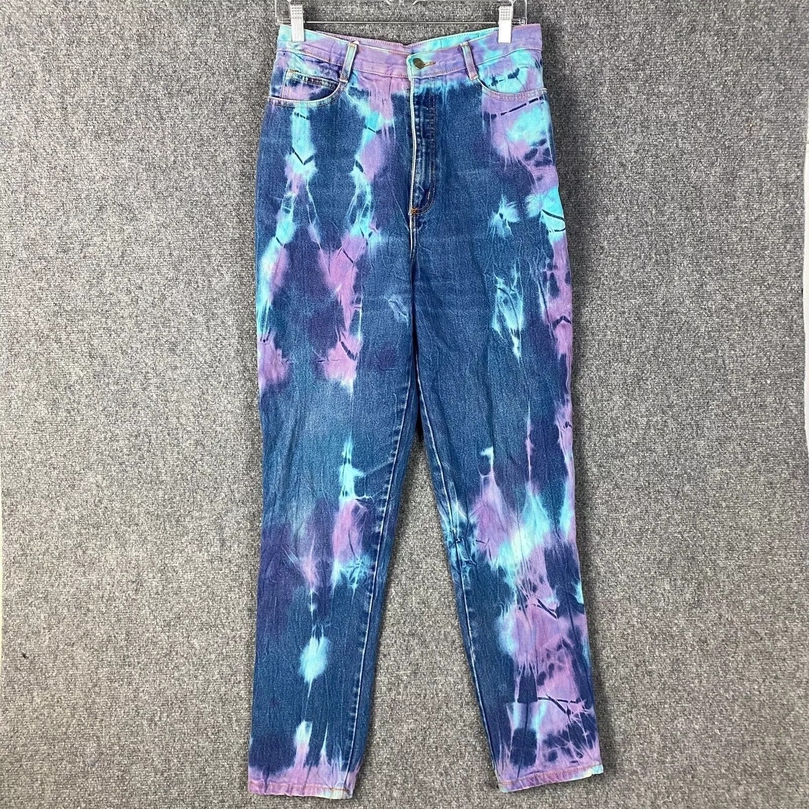Vintage Vintage Be Bop Jeans Women's Size 13 Tie Dye High Rise | Grailed